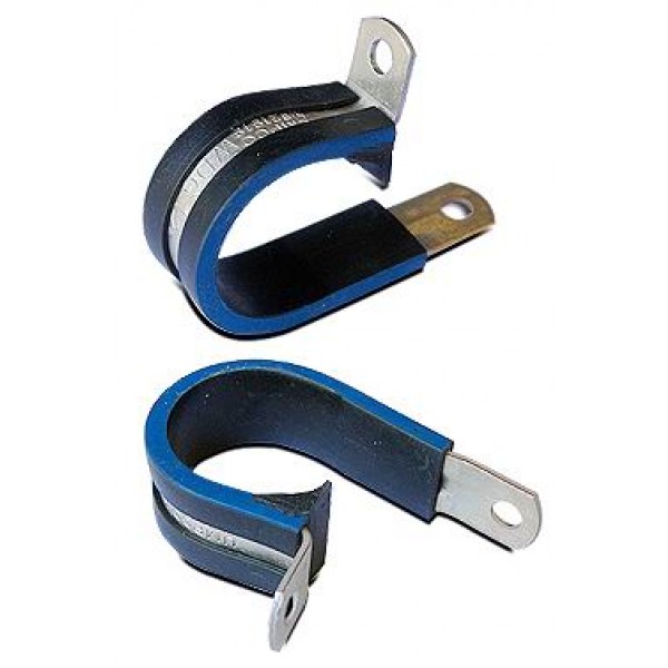 Mil Spec MS21919 Cushioned Alloy P Clamp